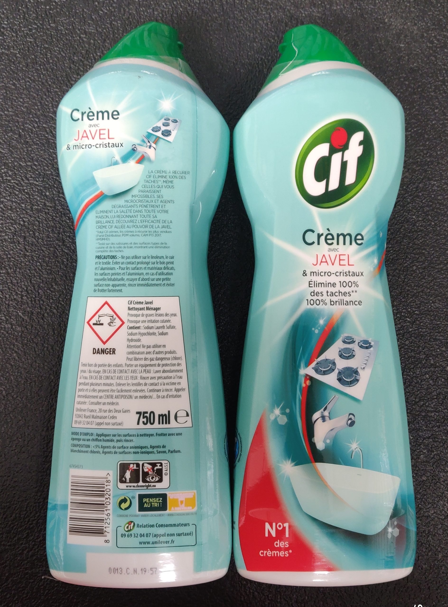 CIF CREAM (UK) 750ML X 14 GREEN – Marinofeinc